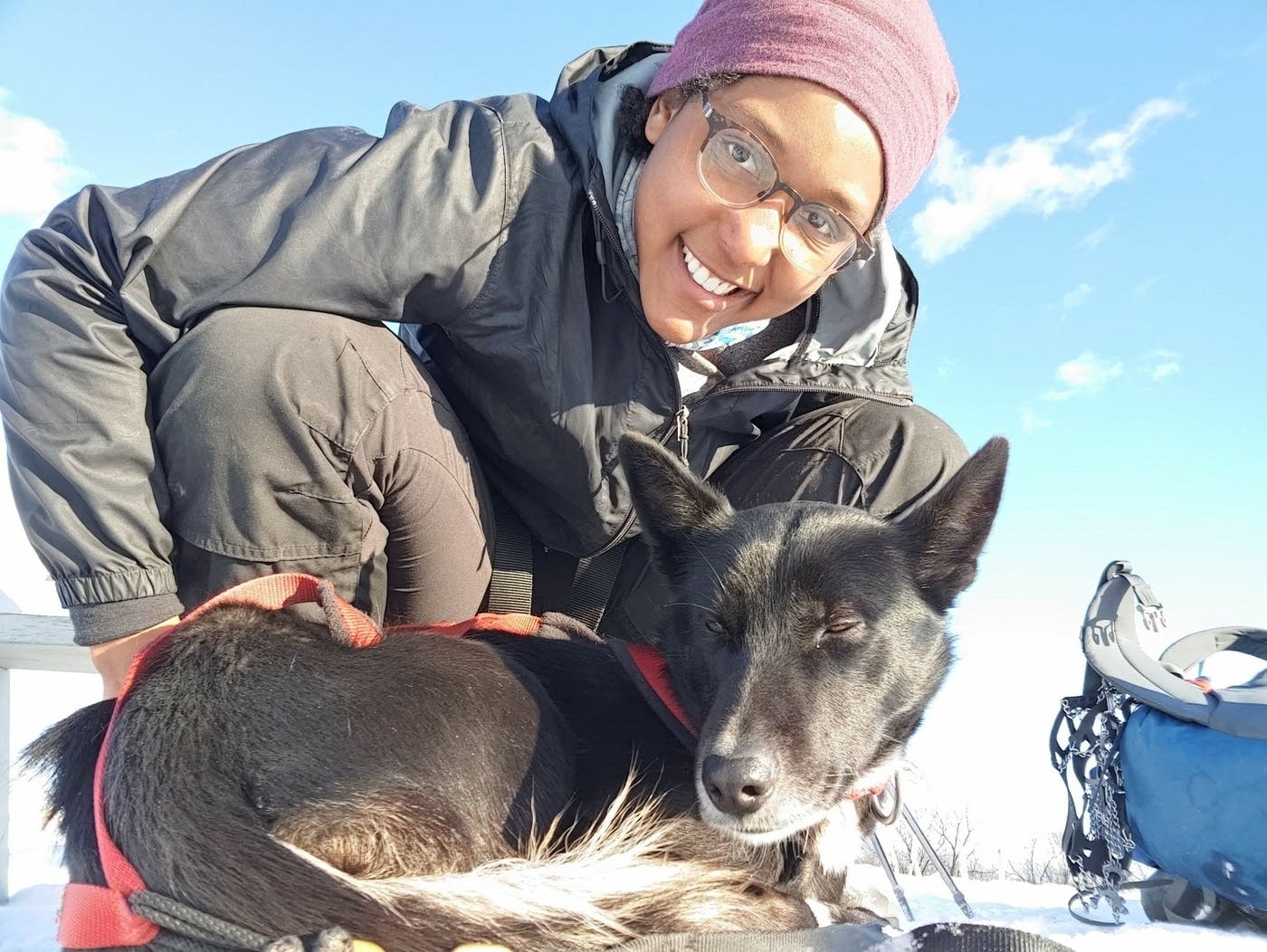 Like being ‘in a perpetual snow globe’: Duluth woman solo hikes ...