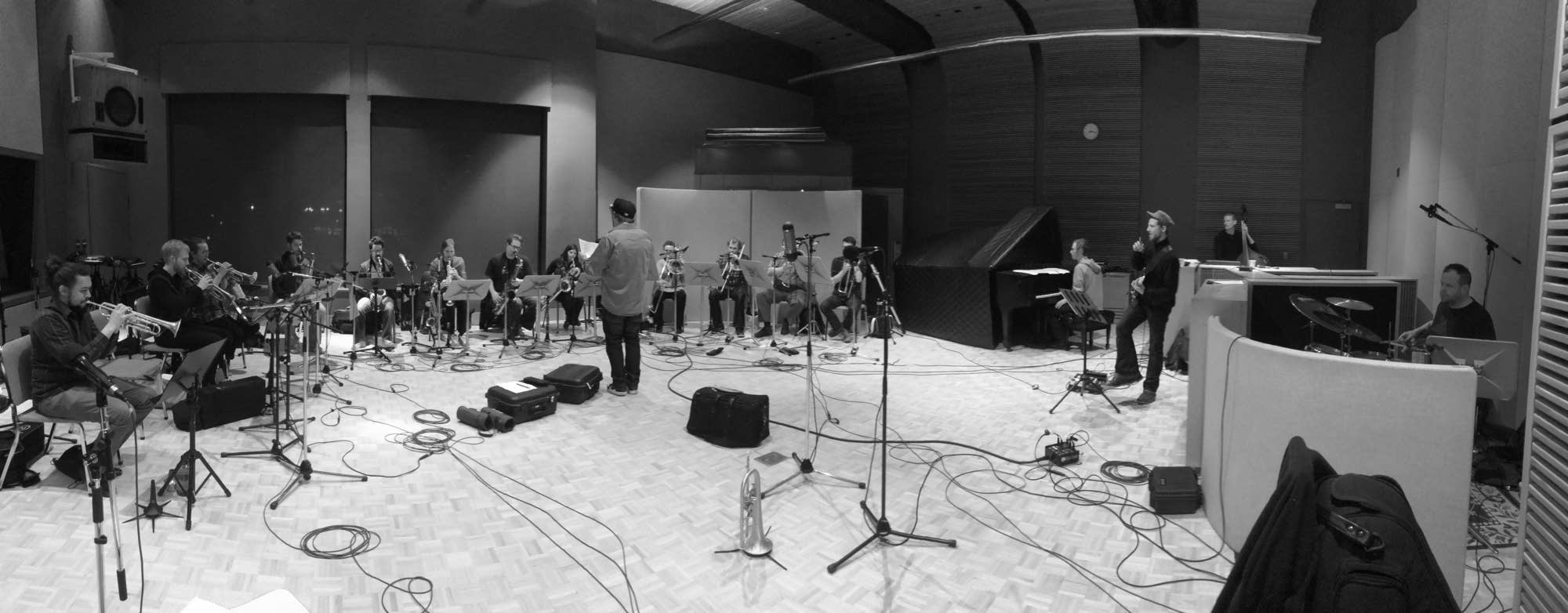 After Hours with the mind-blowing 18-member jazz band Adam Meckler ...