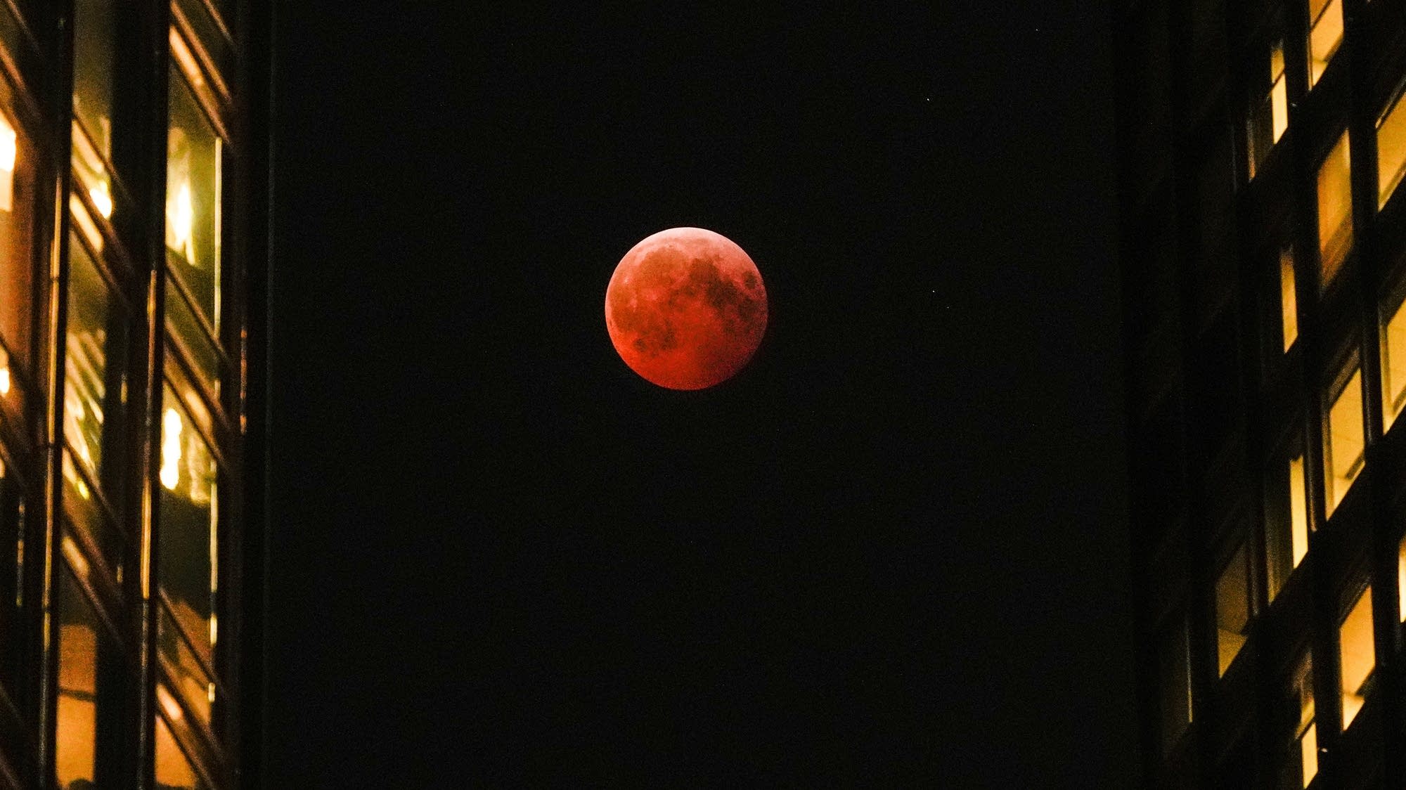 A total lunar eclipse will turn the moon blood red on Tuesday across ...