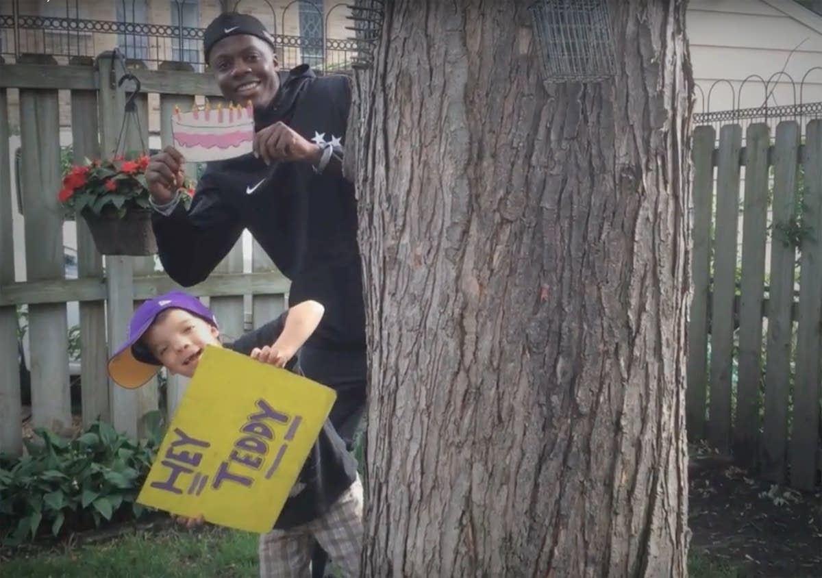 ‘Hey Teddy’ kid makes sequel video thanking Vikings QB for birthday ...