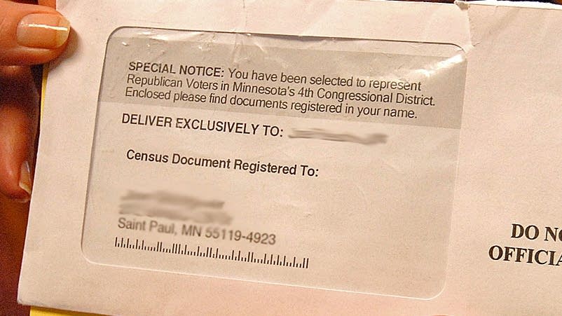 GOP sends mailings that look like census forms | MPR News