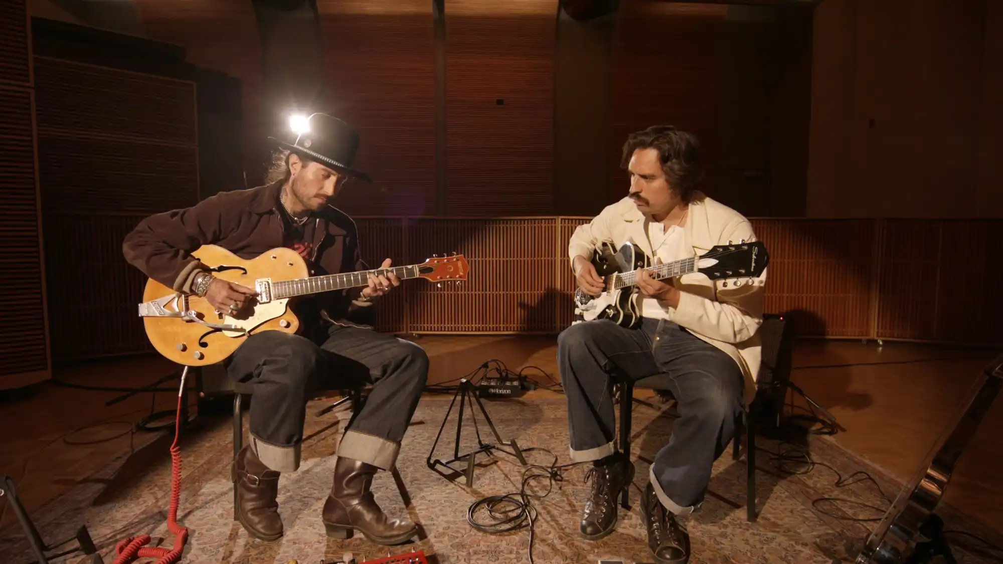 Hermanos Gutierrez bring their signature sound to The Current studio