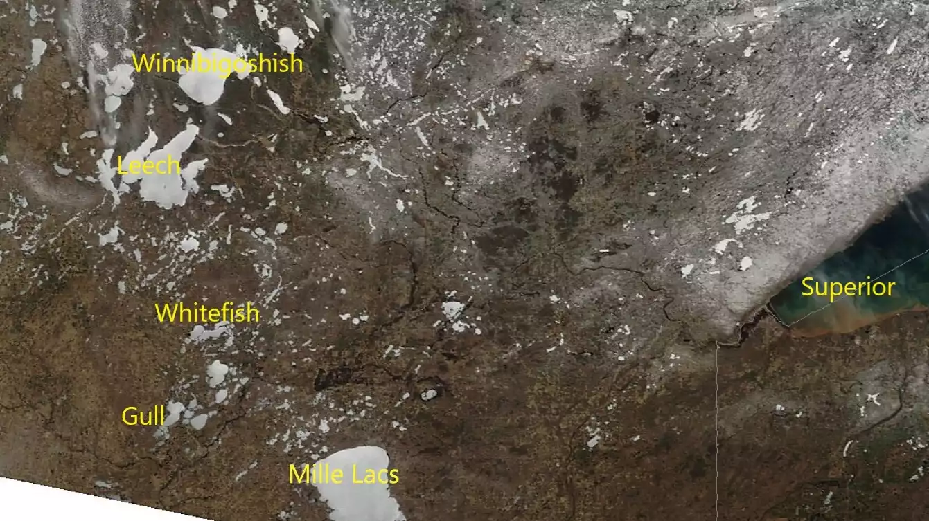 Rain, warmer temps into next week will accelerate lake ice-outs | MPR News