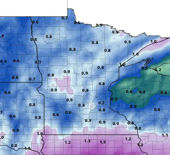 Month of April expected to end with heavy rain | MPR News