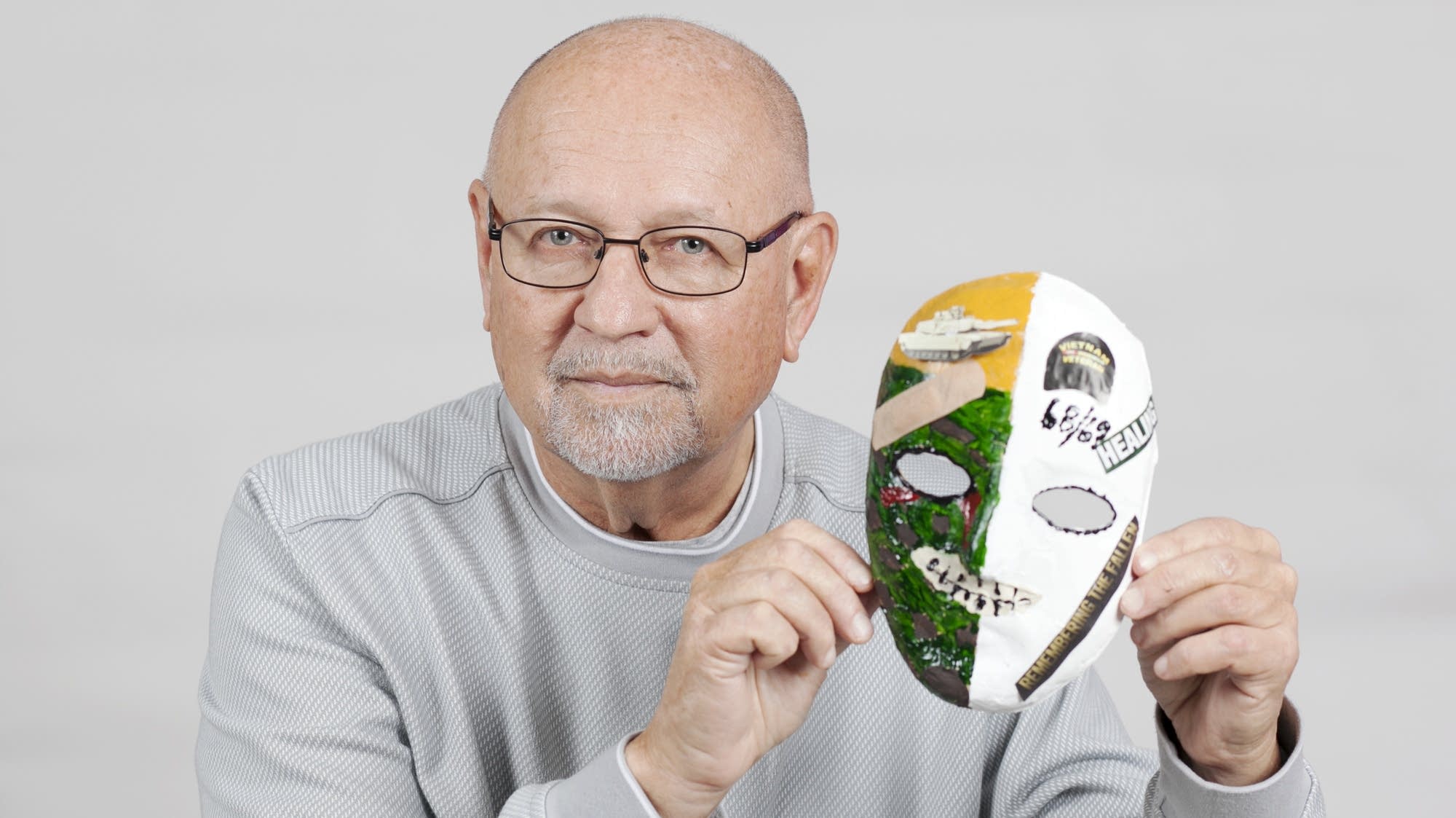 Gallery: Veterans healing through mask-making art therapy | MPR News