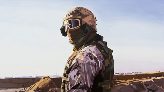 Painting the beauty and ambiguity of the Iraq war | MPR News