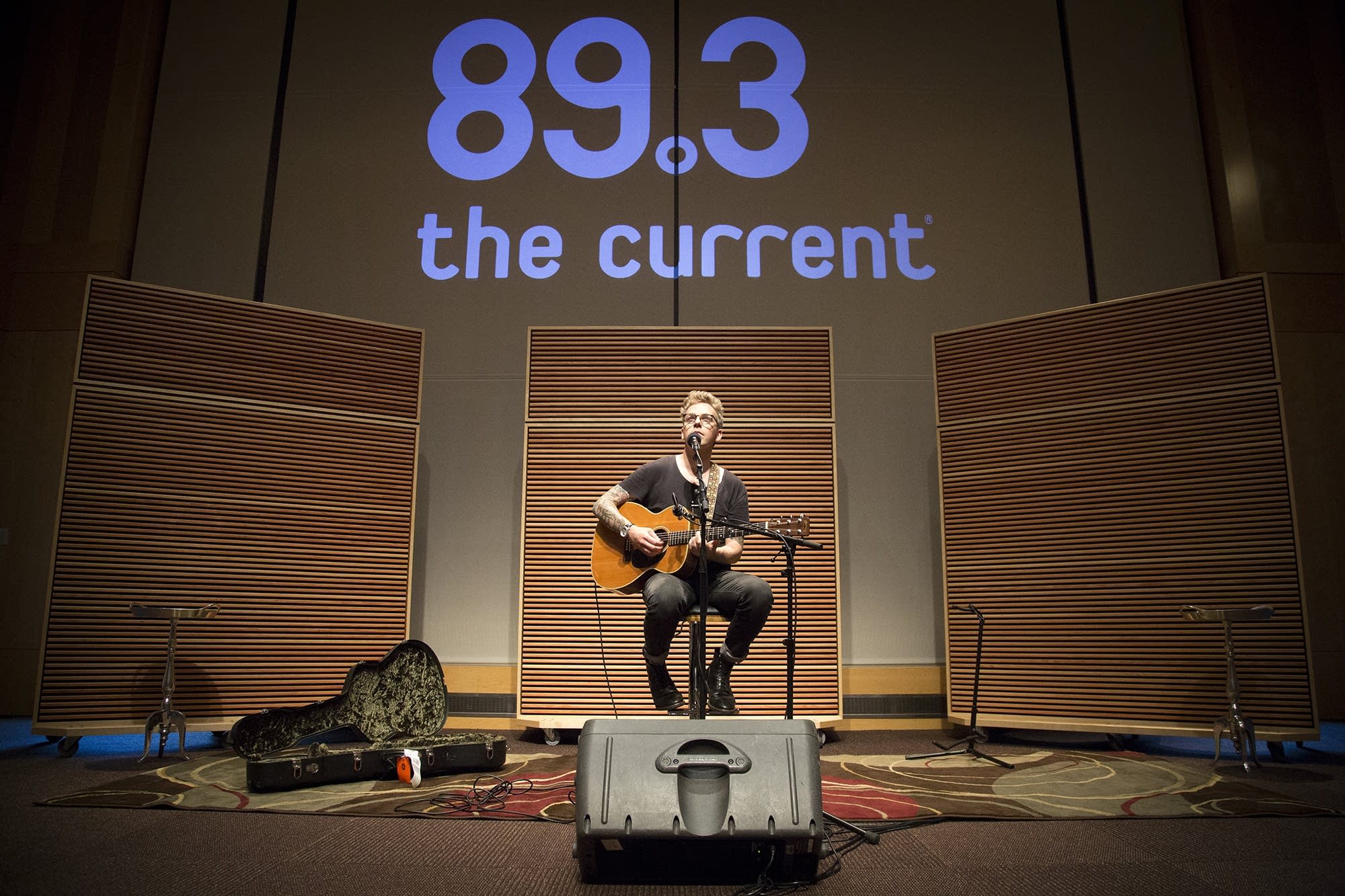 Greg Holden performs in the Forum at MPR