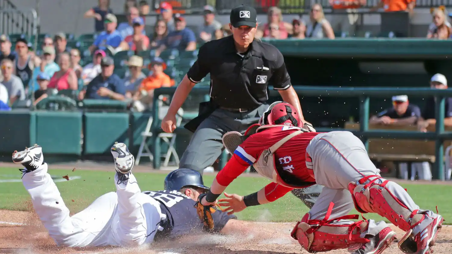 How one professional baseball umpire is making the most of it amid ...