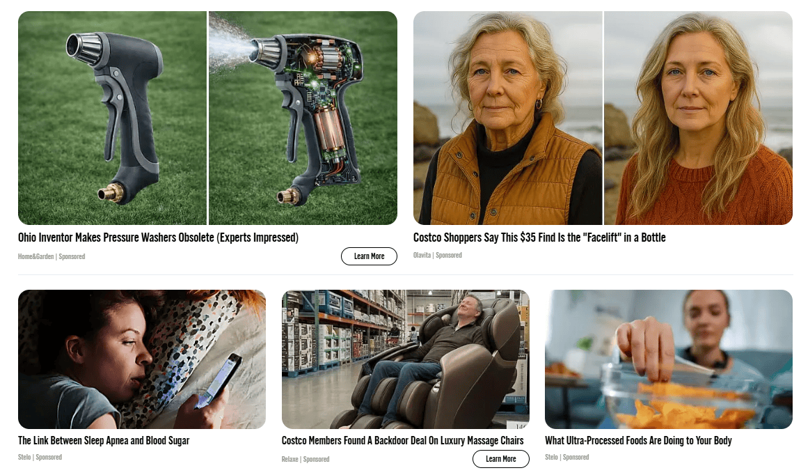 Do people actually click on those terrible website ads?