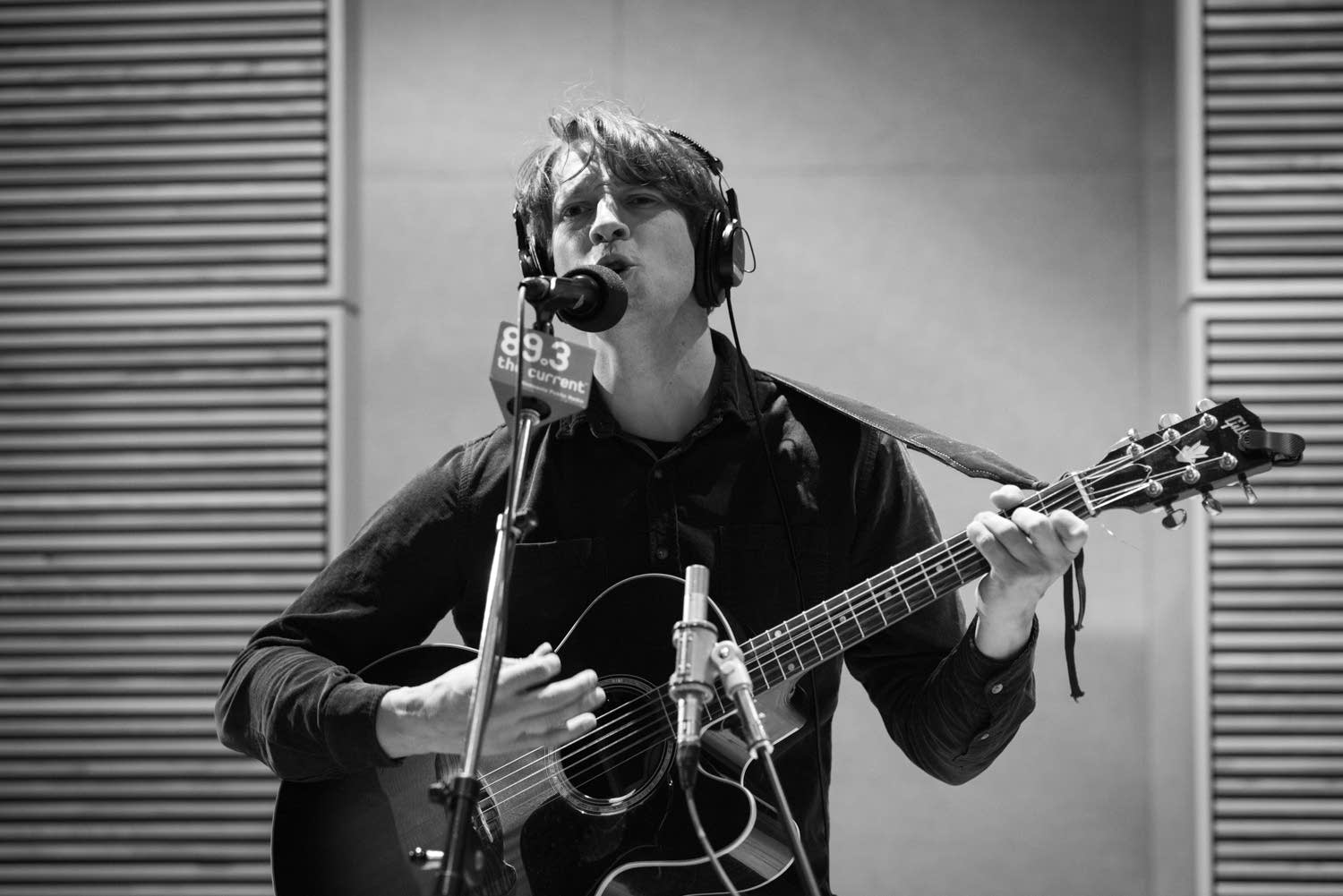 Chris Koza performs live in The Current studio