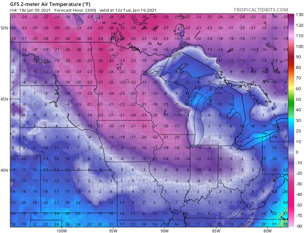 Potentially bitter subzero cold on the way in mid-January? | MPR News