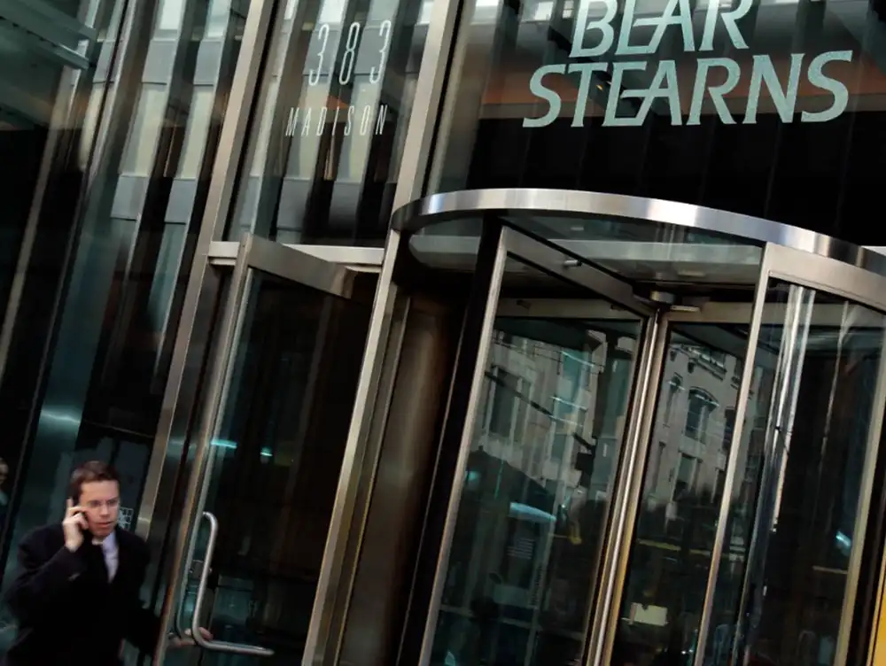 Bear Stearns Logo Sat Nijjer Embarked On A Career With Bear Stearns