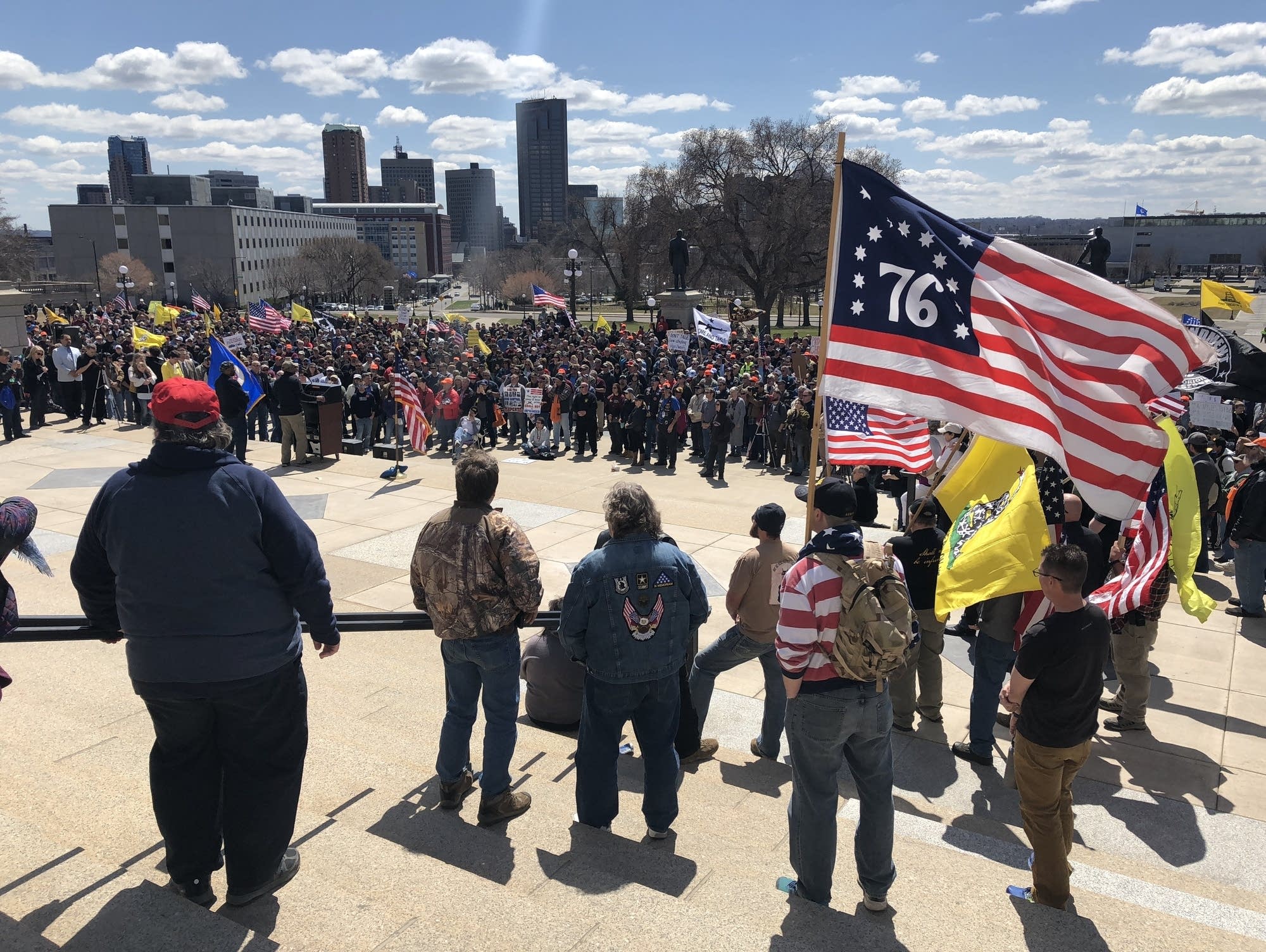 Gun rights advocates rally at Minnesota Capitol | MPR News