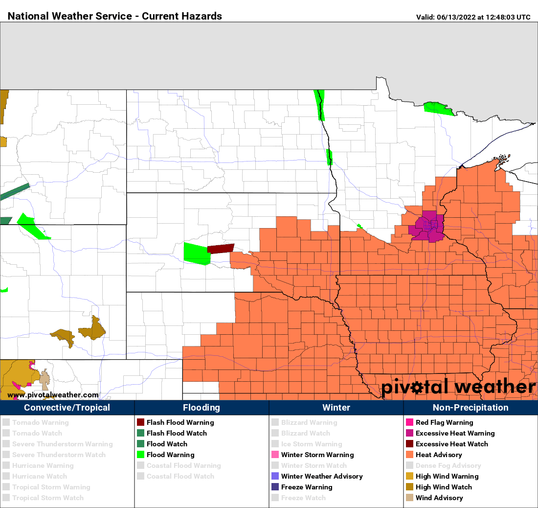 Monday storms clear; heat builds in | MPR News