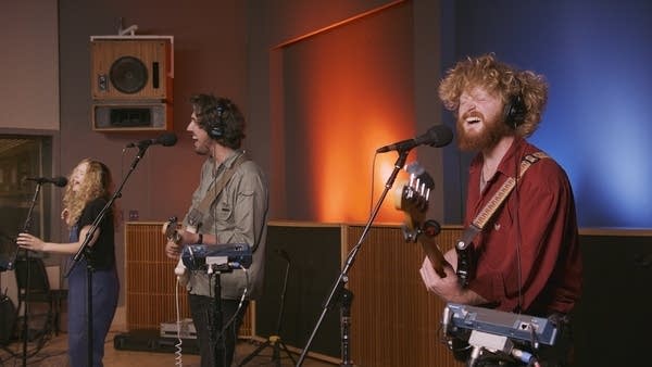 The Heavy Heavy perform in The Current studio