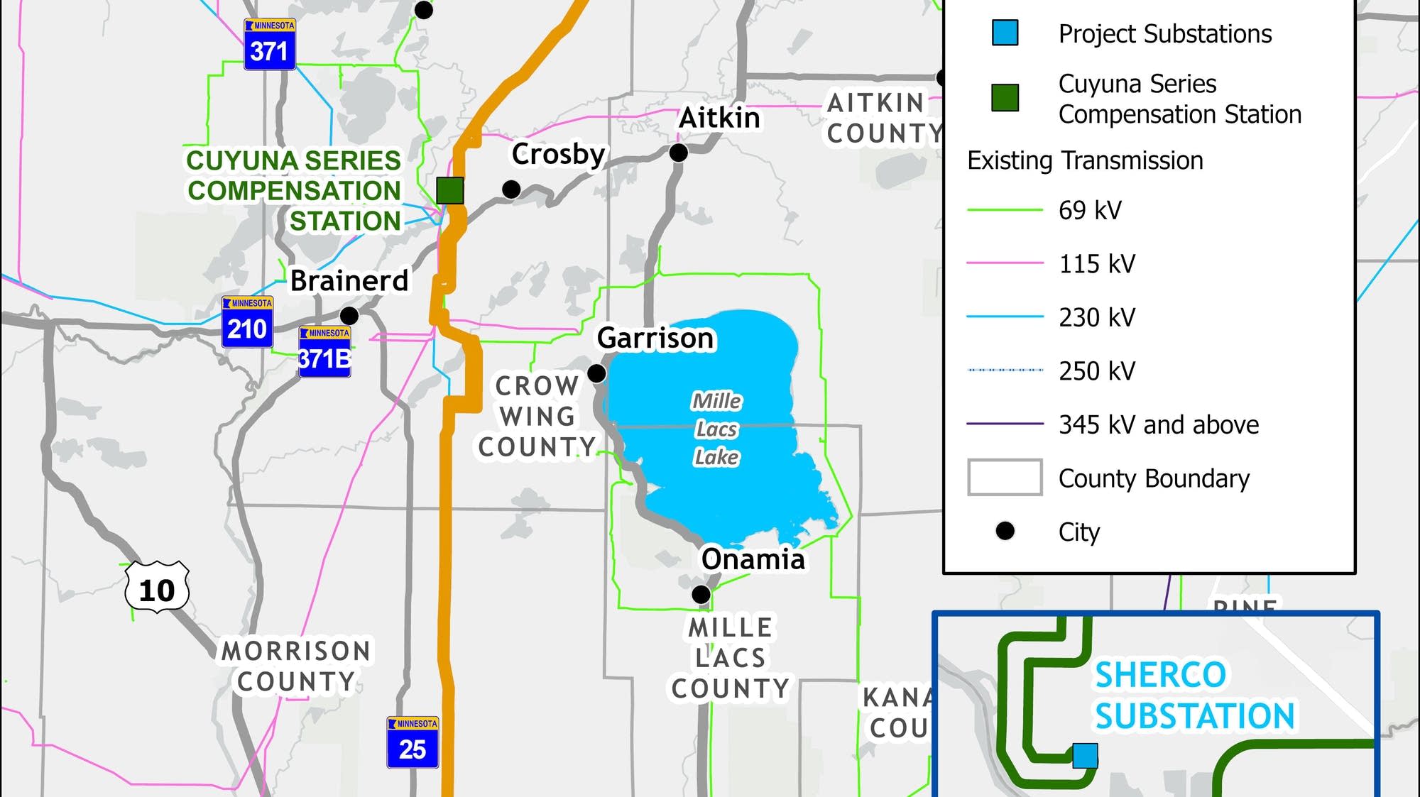 Proposed Minnesota high-voltage 180-mile power line could cost $1B ...