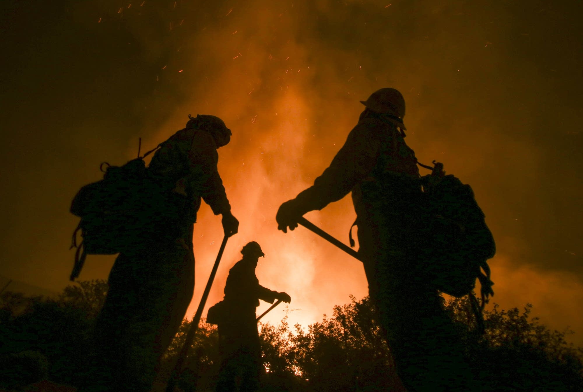 Photos Southern California Wildfire Becomes monster MPR News