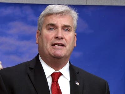 Live: GOP gubernatorial candidate Tom Emmer news conference | MPR News