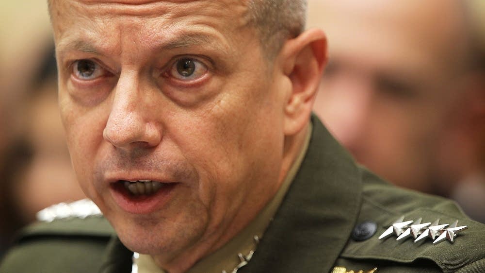 US commander in Afghanistan: Mission on track | MPR News