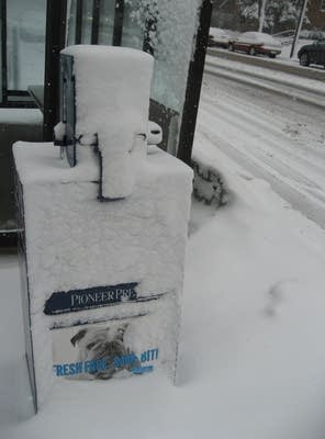 Minnesota gets as much as 11 inches of spring snow | MPR News