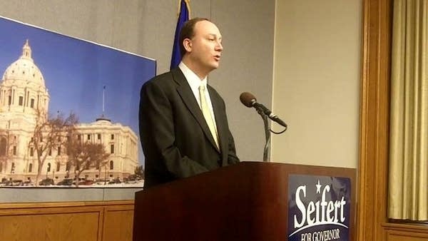 Seifert talks straw poll win | MPR News