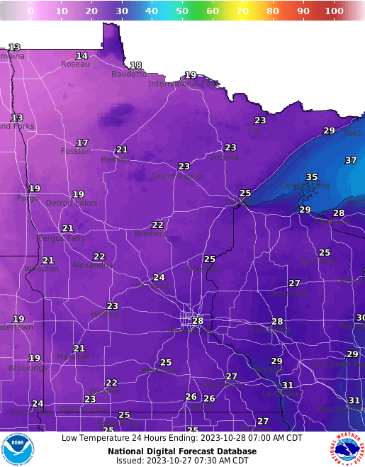 First taste of winter weather this weekend | MPR News