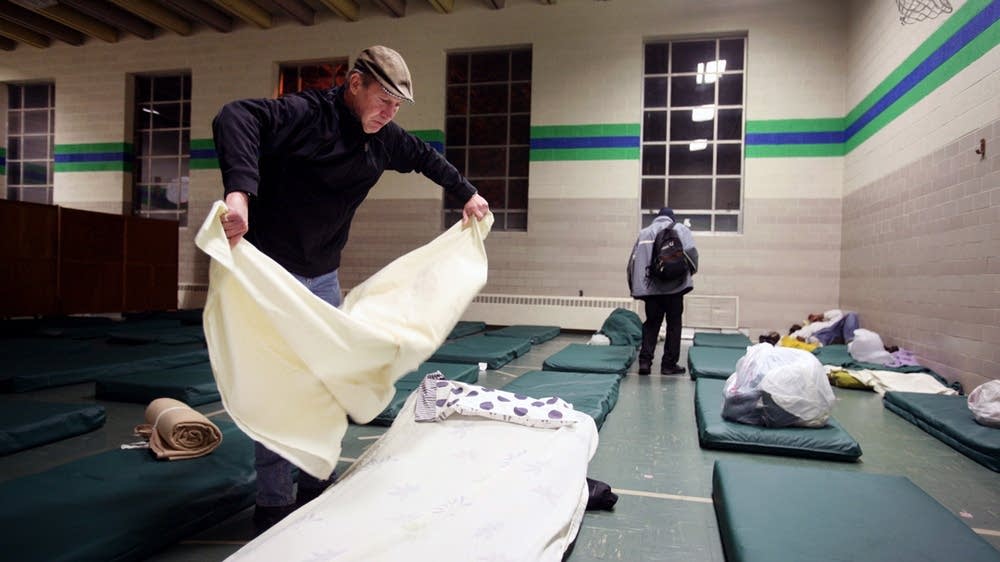 Higher demand for homeless services stresses those who help | MPR News