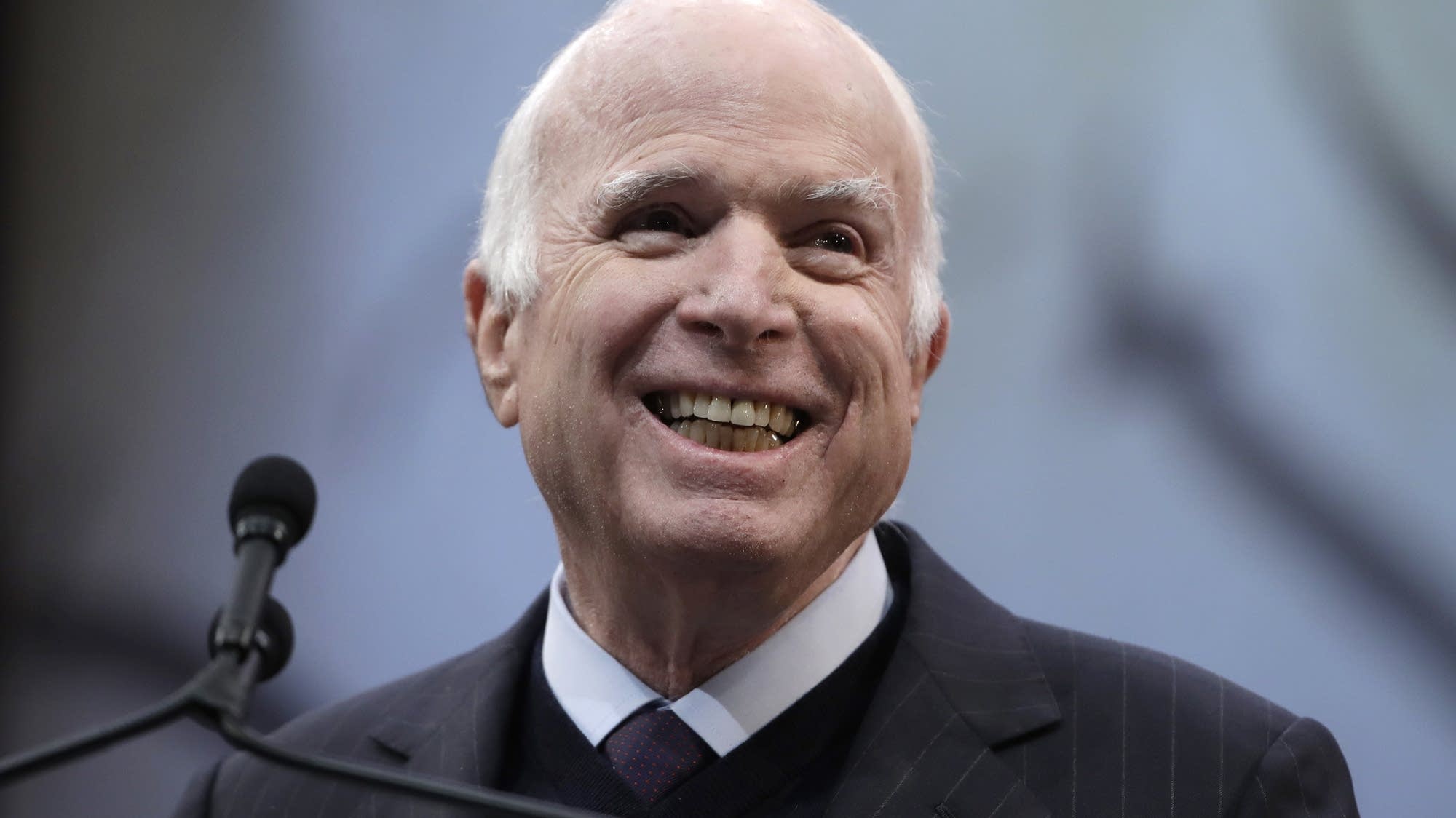 McCain gets visits from friends, family after surgery | MPR News