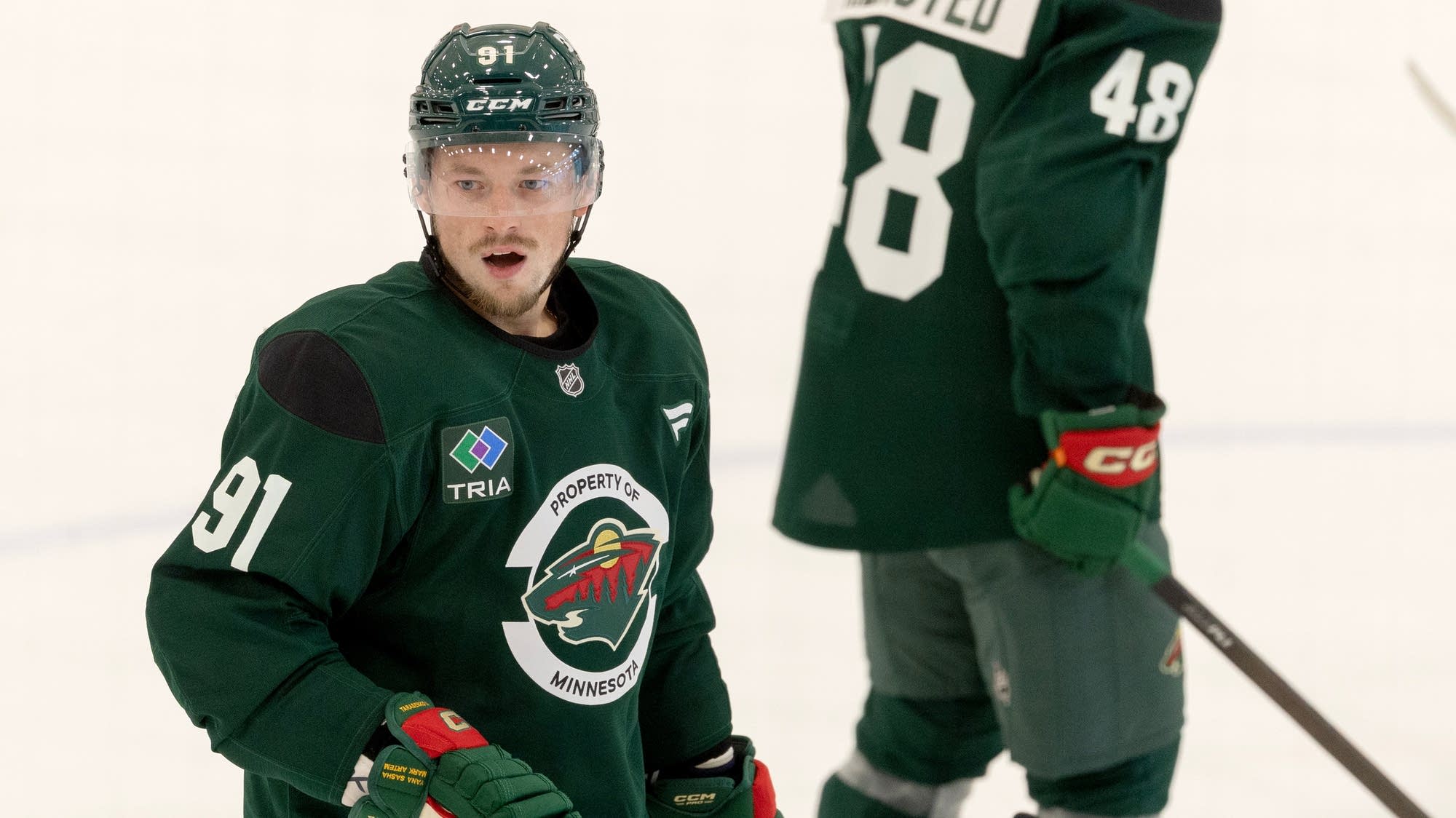 Minnesota Wild welcome Vladimir Tarasenko for season opener against his former team | MPR News