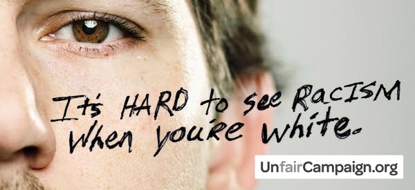 Edgy posters, billboards come out against racism in Duluth | MPR News