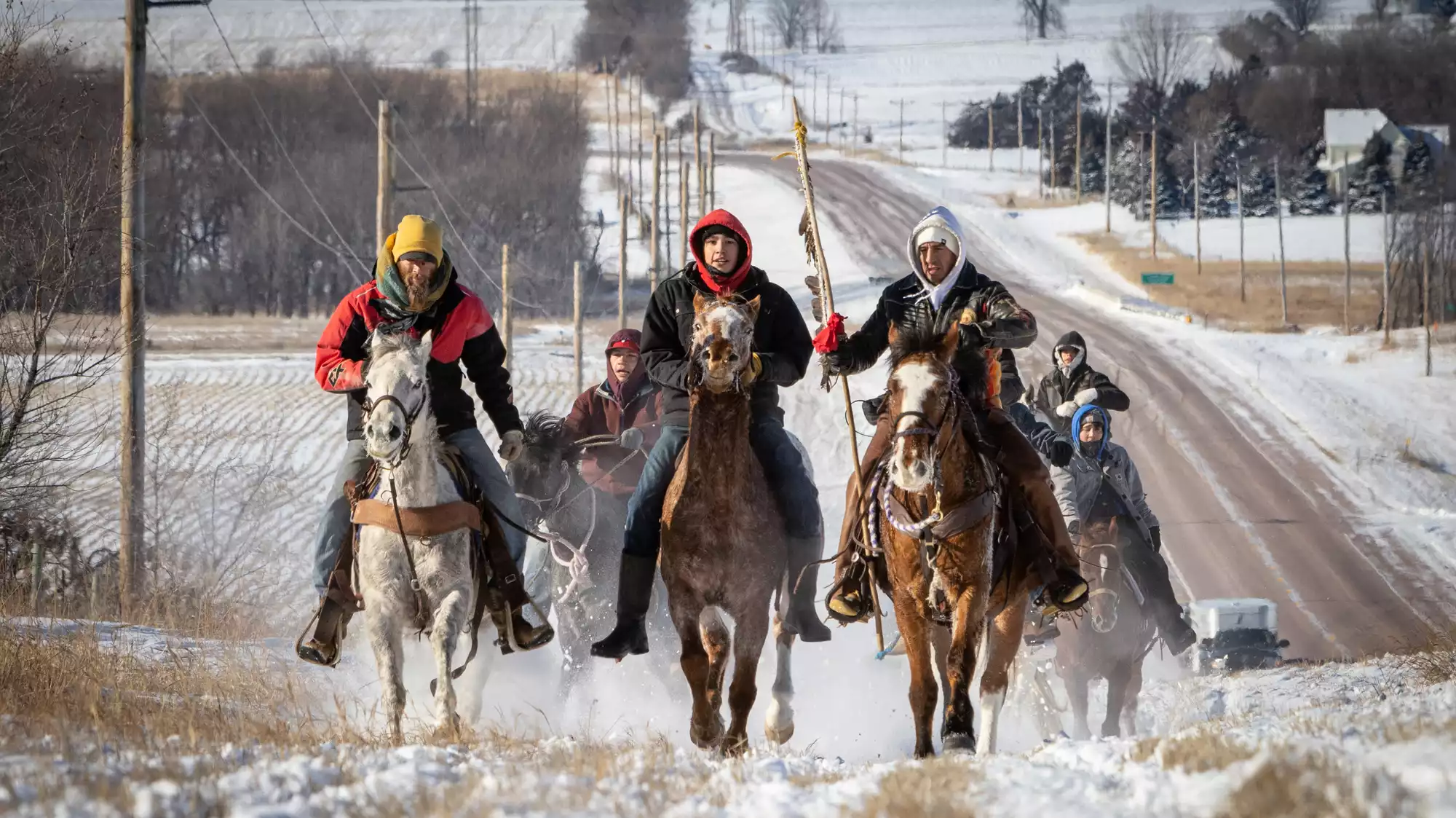 Descendants of executed Dakota 38+2 ride to Mankato to honor ancestors ...