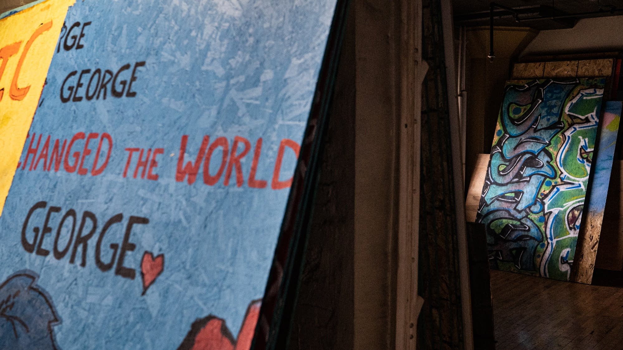 Artists and activists immortalize art from the 2020 uprising in a new ...