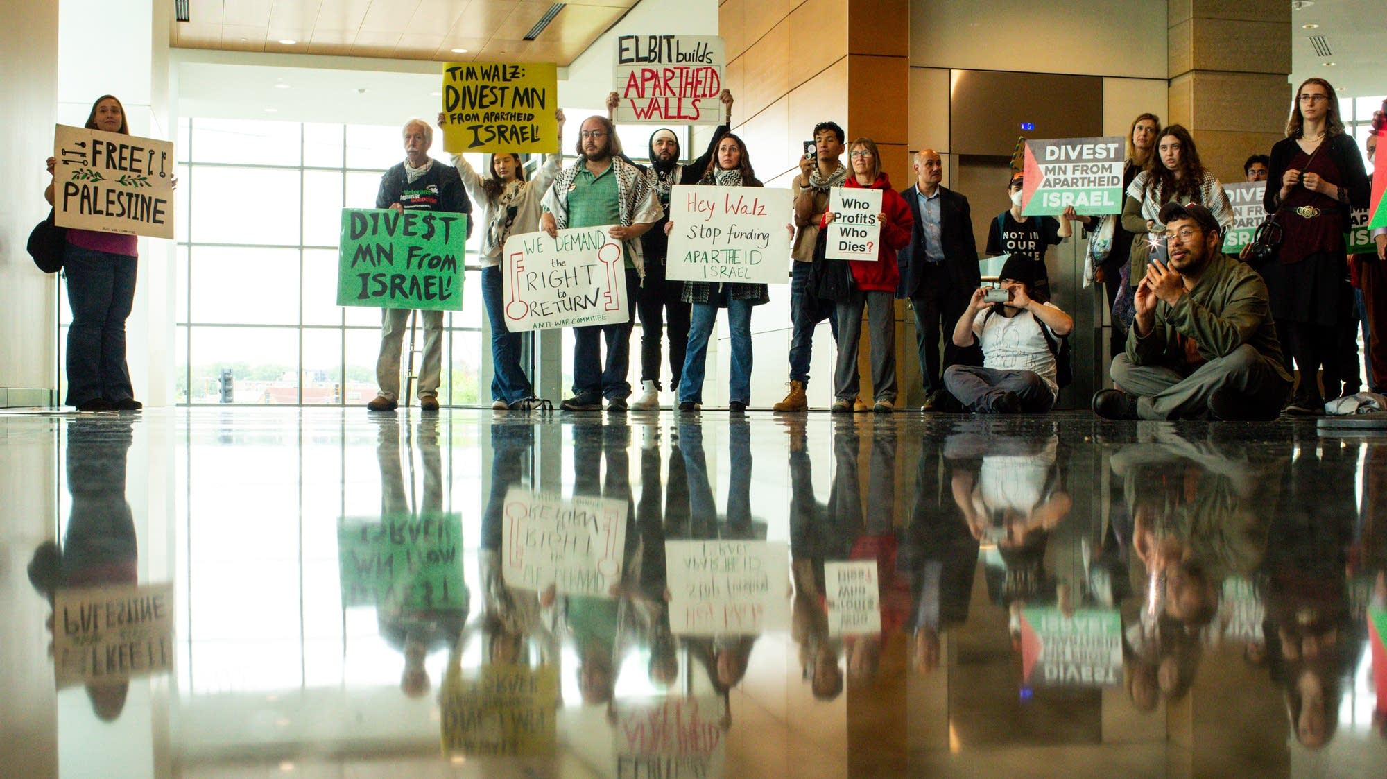 Minnesota’s top elected officials hear calls for divestment at state ...