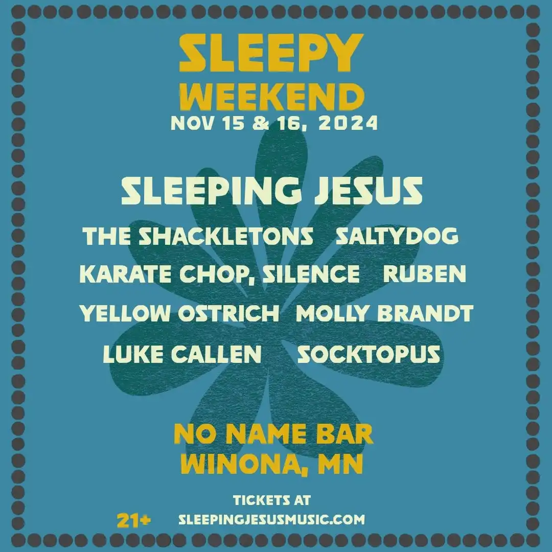 Sleepy Weekend festival in Winona, Minnesota, Day 1