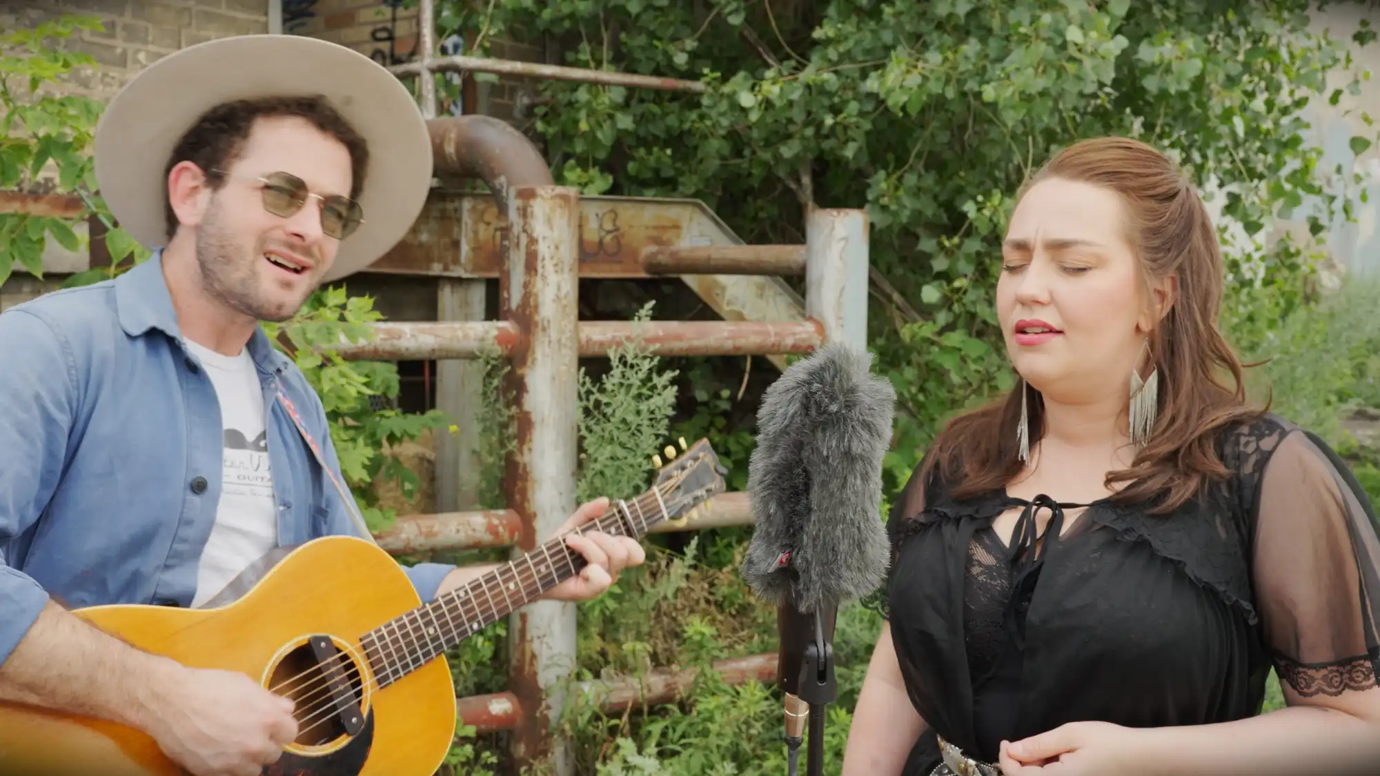 Watch Cassandra Lewis perform "More Like Mama" outside Surly Brewing Co.