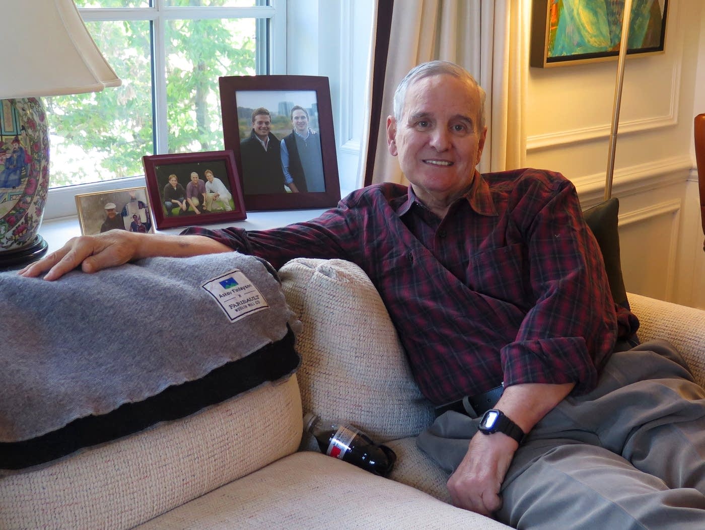 With portrait and new posts, Dayton edges back into public view | MPR News