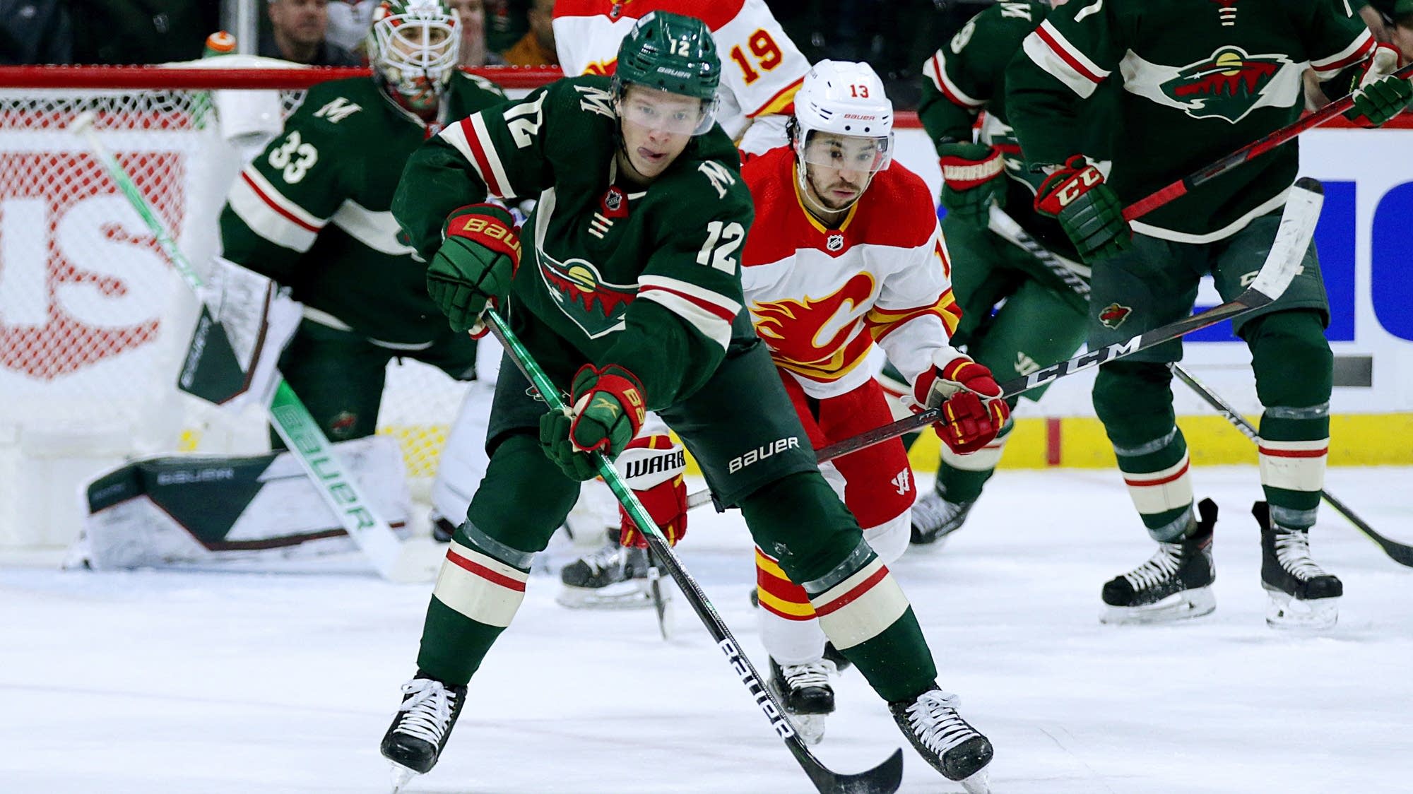 Red-hot Flames take down Wild again 5-1 for 12th win in 13 | MPR News