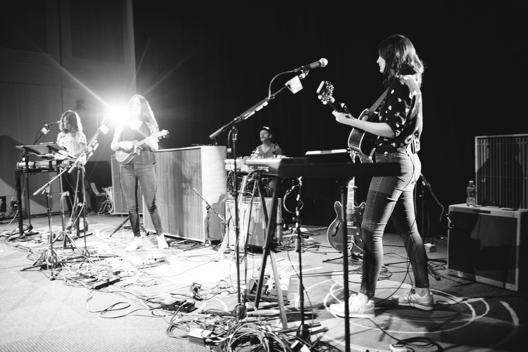 The Staves perform in the Forum at The Current