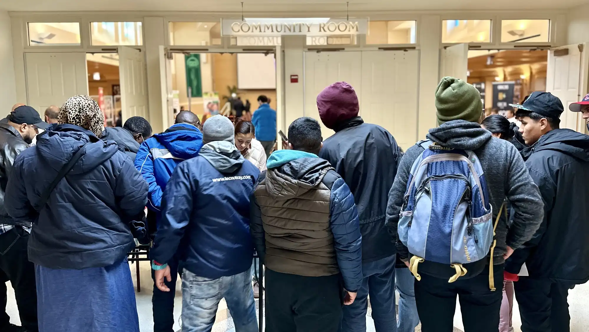 Refugee job fair highlights struggles for Venezuelan migrants - Marketplace