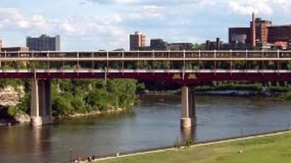 Light rail prep to begin on Washington Ave. bridge | MPR News