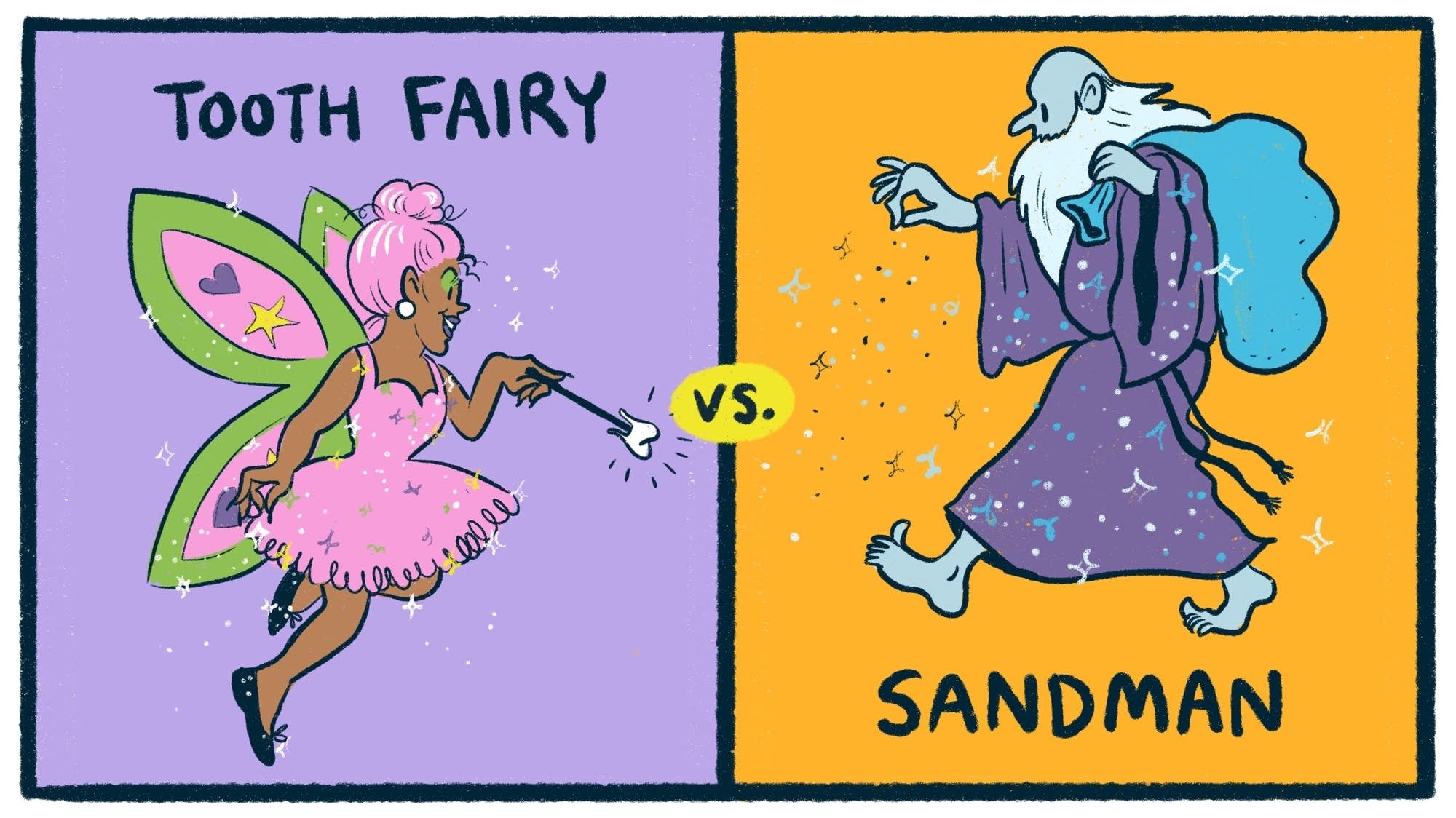 Tooth Fairy vs. Sandman | Smash Boom Best