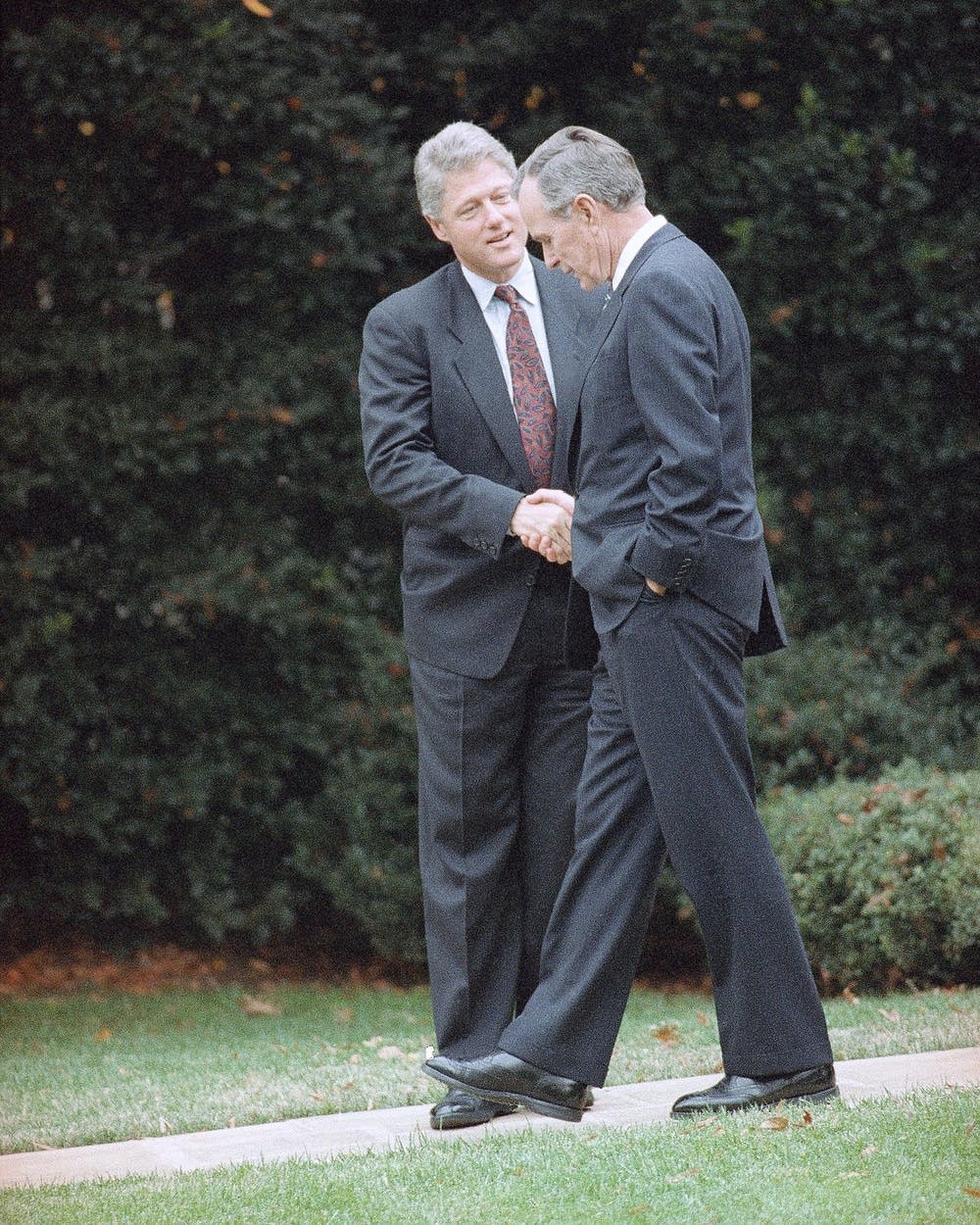 From Bush to Clinton, a grace note for the ages | MPR News