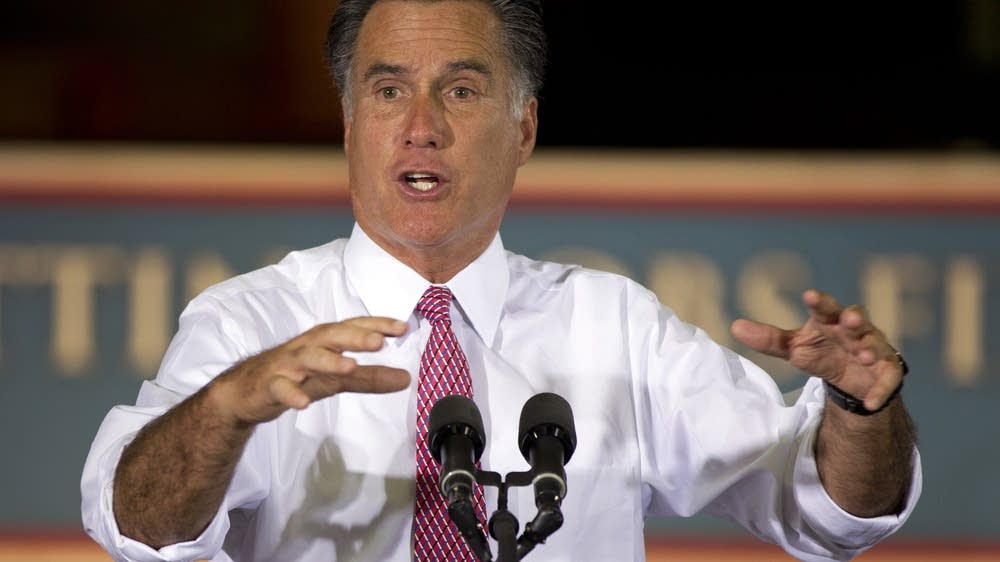 Romney takes campaign on small town swing | MPR News