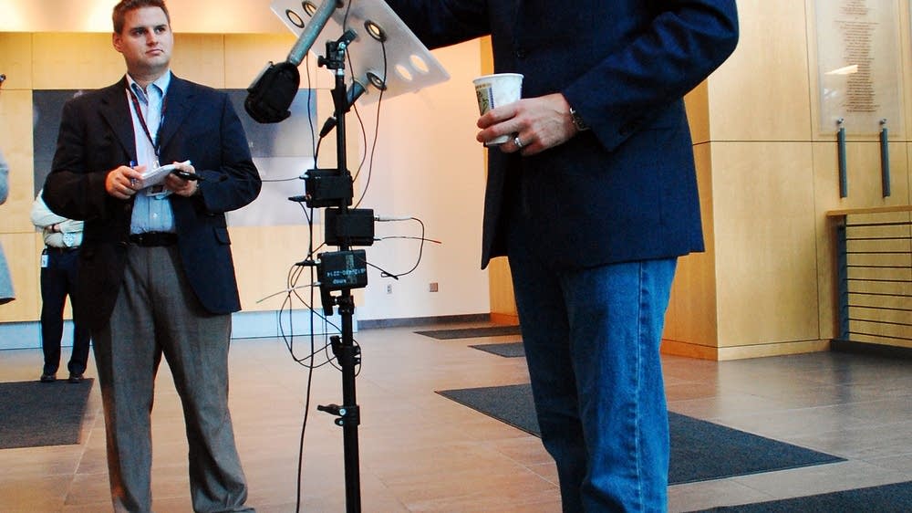 Former Gov. Tim Pawlenty speaks at U of M | MPR News