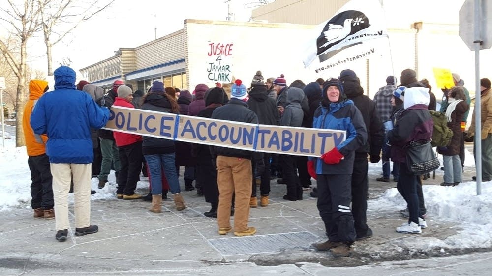 Black Lives Matter wraps up MLK Day protest | MPR News