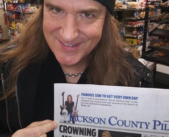 Jackson, Minnesota celebrates Megadeth co-founder, and native son, with ...