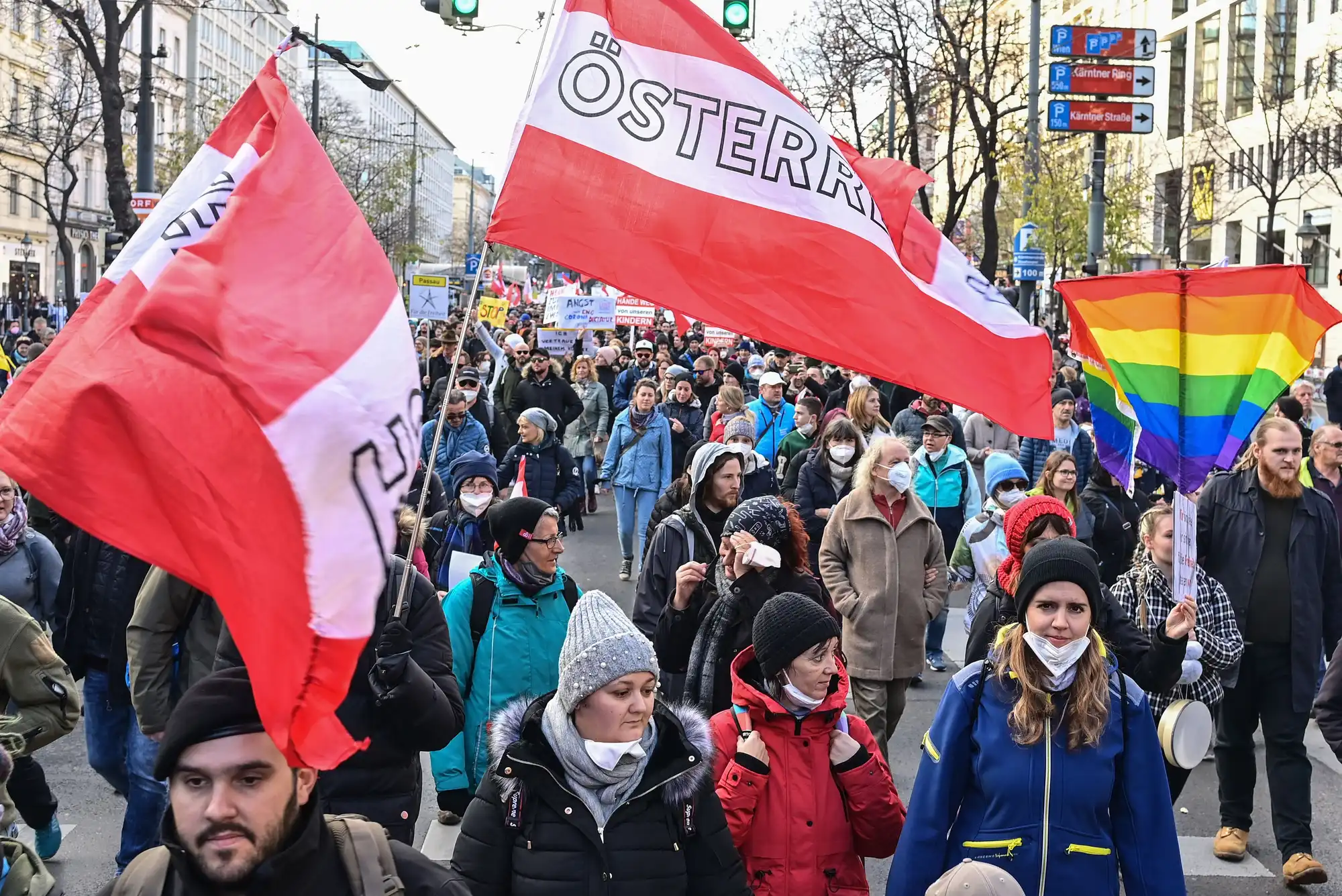 Austria has returned to a full national COVID-19 lockdown, despite protests