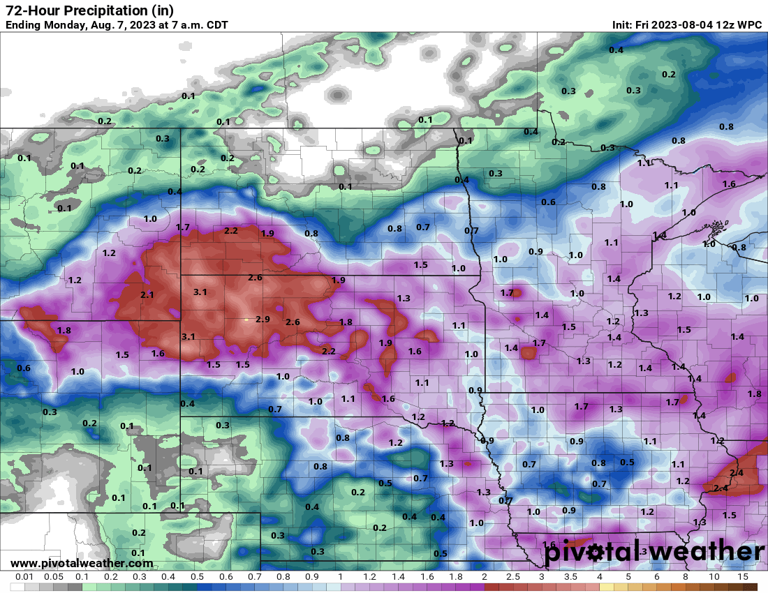 Very warm Friday; weekend rain develops | MPR News