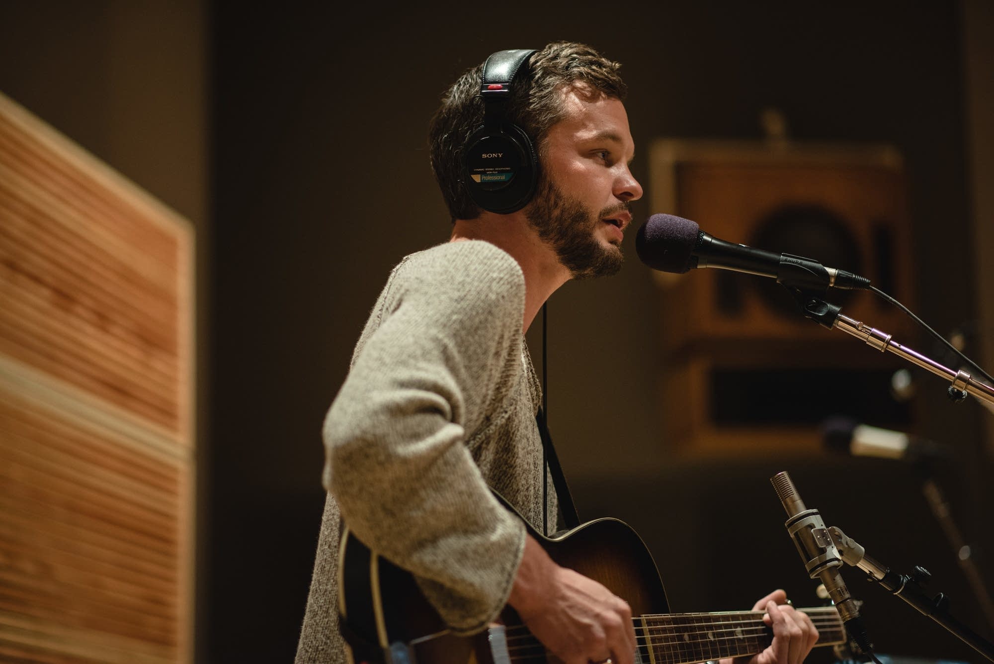 The Tallest Man on Earth performs in The Current studio
