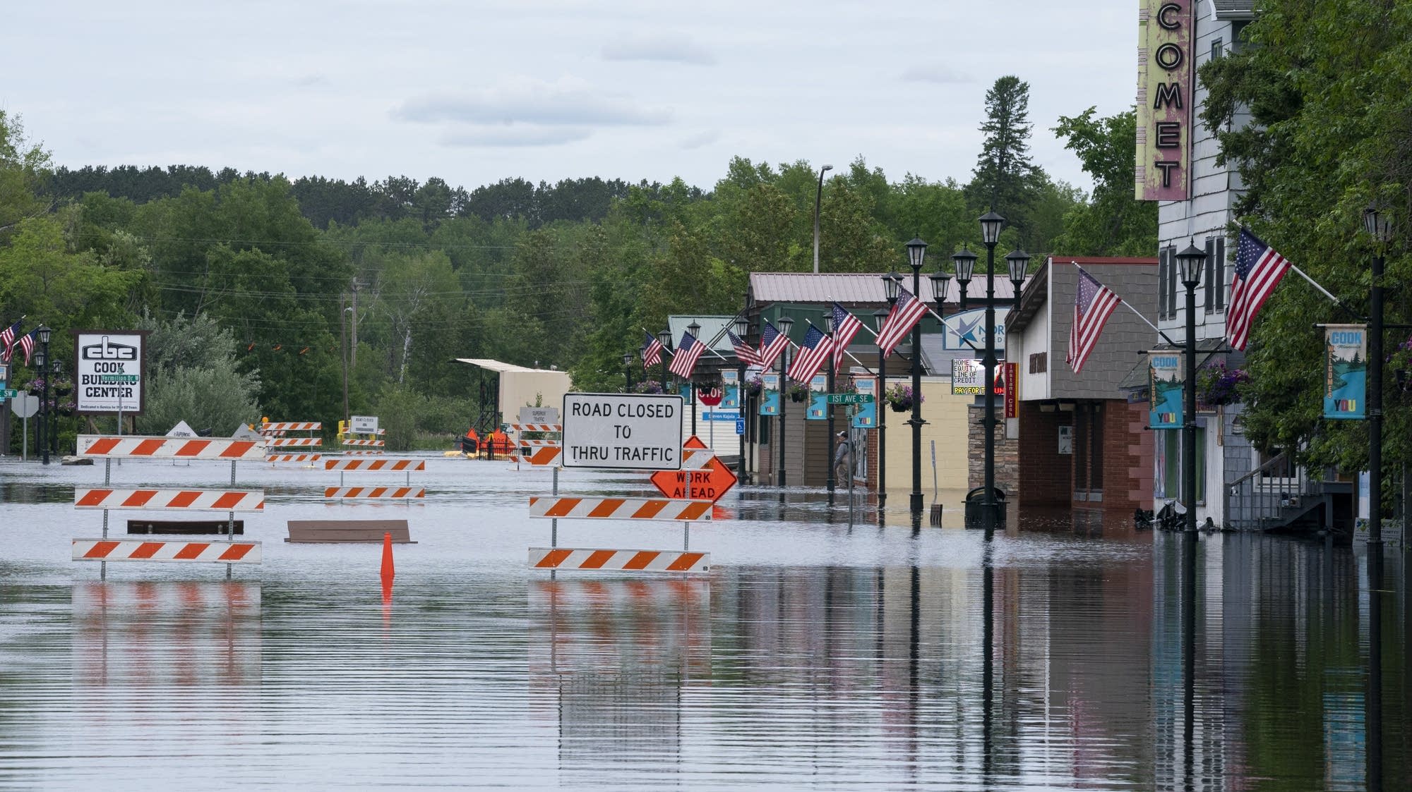 Rain and flooding dim Fourth of July spark for businesses, events | MPR ...